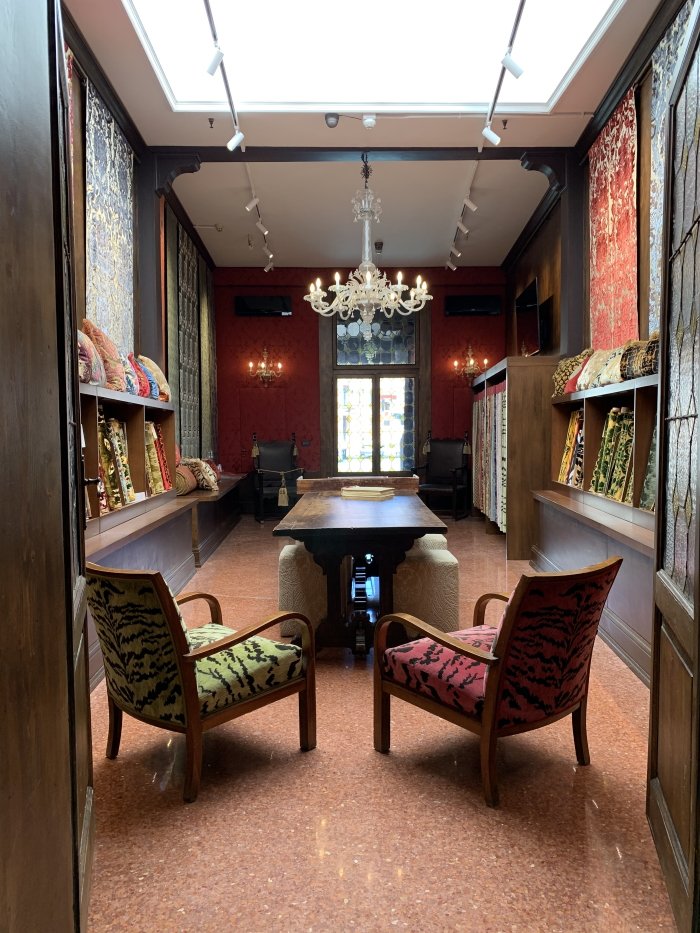 The new Bevilacqua showroom in Venice